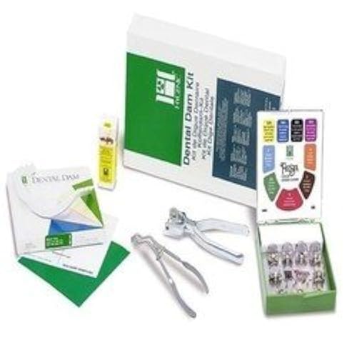 Coltene H02801 Hygienic Dental Dam Clamp Set, Wingless, Color Coded ...