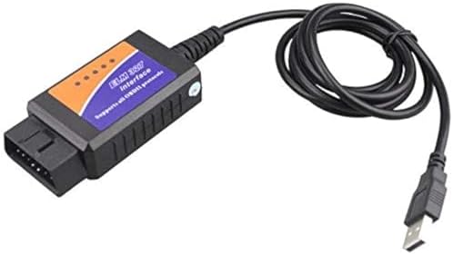 USB Interface OBD II OBD 2 Diagnostic Auto Car Scanner Scan Tool Cable ...