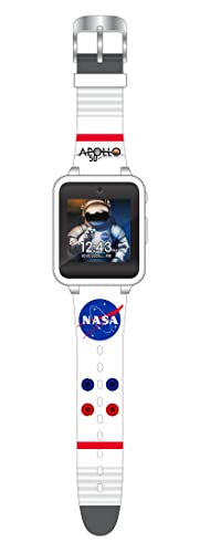 Accutime Kids NASA Astronaut White Educational Learning Touchscreen ...