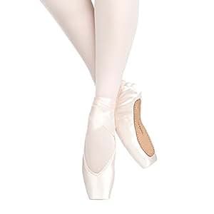 Amazon.com: Russian Pointe Rubin Pointe Shoes, V-Cut Flexible Soft ...