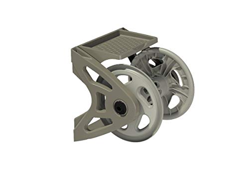 Suncast WMS200 Handler 200 ft. Taupe Retractable Wall Mounted Hose Reel ...