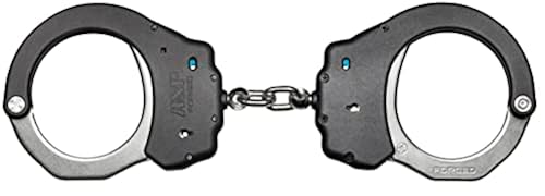 ASP Ultra Double-Locking Chain Handcuffs, Forged Aluminum Restraints ...