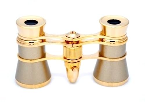 Finissimo Optics 3x25 Titanium Finish Opera Glasses with Red Reading ...