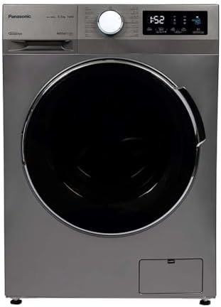 Panasonic Front Load Washing Machine Dark Silver and Black 9kg NA ...
