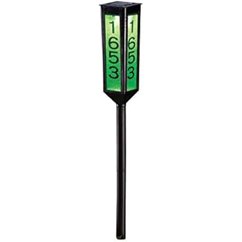 Amazon.com : Alpine Solar LED Red Driveway Marker Stake Light : Garden ...