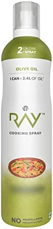 LB RAY Cooking Spray Olive Oil - Low-Calorie, 100% Oil Spray, No Gases ...