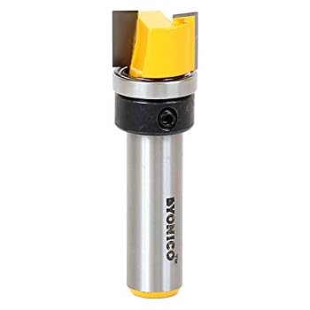 Yonico 14167 1/2-Inch Diameter Flush Trim Template Router Bit 1/2-Inch ...