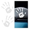 2PCS Car Wave Stickers, Wave Sign Decal Auto Waving Hand Stickers for ...