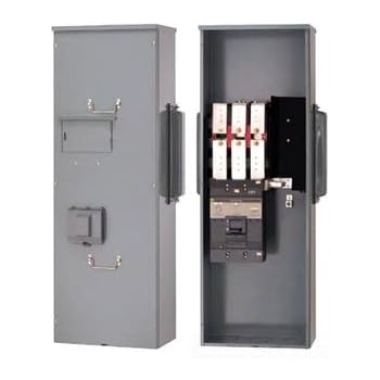SCHNEIDER ELECTRIC EZM3800FS Metering Ezm Main Switch 800-Amp 3 Phase ...
