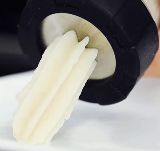 Churro Maker Gun. Holds 1 lb Churro Dough. Includes 3 Exchangable ...