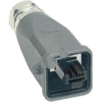 Harting 09451151100 Han3A RJ45 Cat5 plug 4p IDC: Amazon.com: Industrial ...