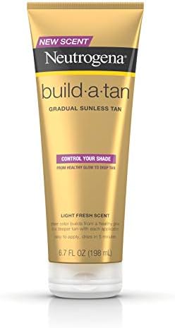Neutrogena Build-A-Tan Gradual sunless Tanning Lotion, Lightweight Self ...
