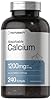 Calcium 1200 mg with Vitamin D3 | 240 Softgels | 5000 IU Vitamin D3 ...
