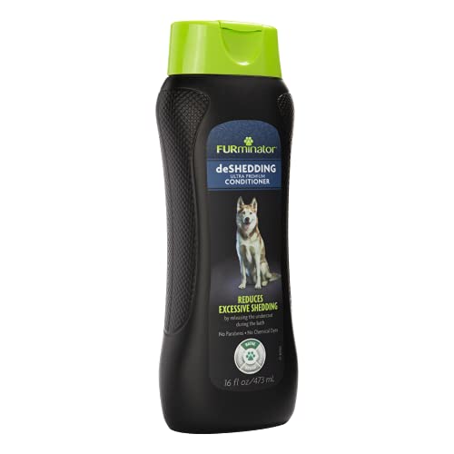 FURminator Ultra Premium deShedding Conditioner for Dogs, 16 oz ...