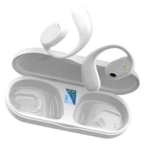 VEHOP JS270 OWS Open Ear Wireless Earbuds with Display | ENC Mic for ...