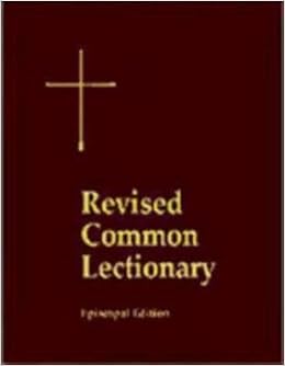 The Revised Common Lectionary: Episcopal Edition: Church Publishing ...