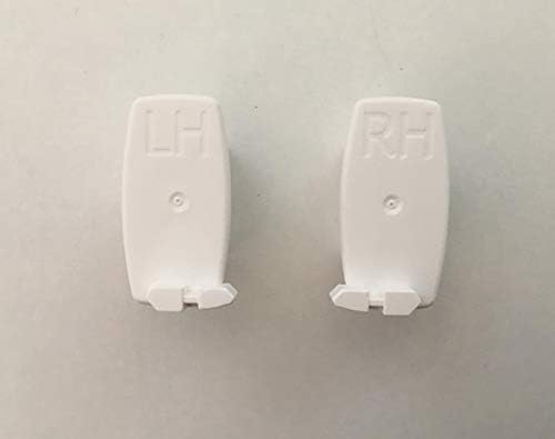 Blindspares Locking End Cap Set roller blinds bottom bar: Amazon.co.uk ...