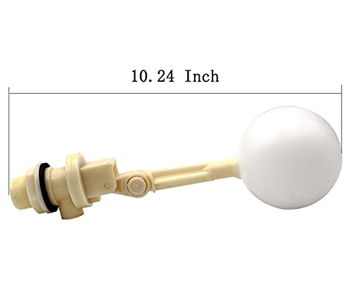 NC 12 Inch Water Filter Float Valve With Adjustable Arm High Flow Rate ...