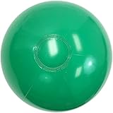 Amazon.com: 16-Inch Deflated Size Solid Light Blue Beach Ball ...