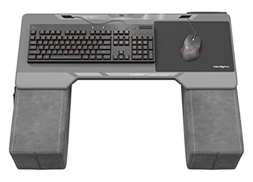 Couchmaster CYCON² Fusion Grey - Couch Gaming Desk for Mouse & Keyboard ...