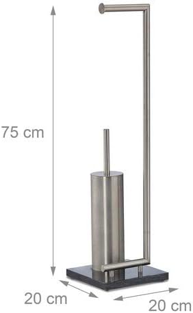 Stainless Steel Toilet Butler PIERRE, Square Toilet Free-Standing ...