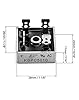 QWORK KBPC5010 Bridge Rectifier Diode, 6Pcs 1000V 50A Metal Housing AC ...