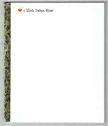 A Little Golden Book - BLANK BOOK: UNKNOWN: Books - Amazon