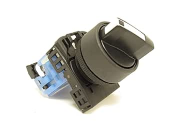 Fuji Electric AR22PR-210B - Interruptor de selector eléctrico (22 mm, 2 ...