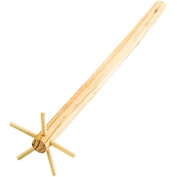 Amazon.com | Cocktail Kingdom Traditional "Le Bois Lélé" Swizzle Stick ...