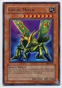 Amazon.com: Yu-Gi-Oh! - Great Moth (MRD-070) - Metal Raiders ...