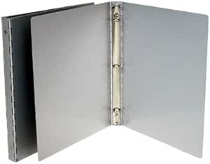 Amazon.com : Aluminum 3 Ring Metal Binders: Aluminum Metal Binders ...