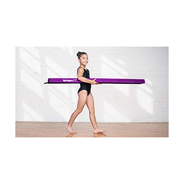 Springee 5ft Balance Beam - Extra Firm - Suede Sectional Gymnastics ...