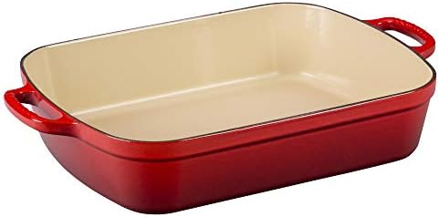 Le Creuset Enameled Cast Iron Signature Rectangular Roaster, 7 qt. (12. ...