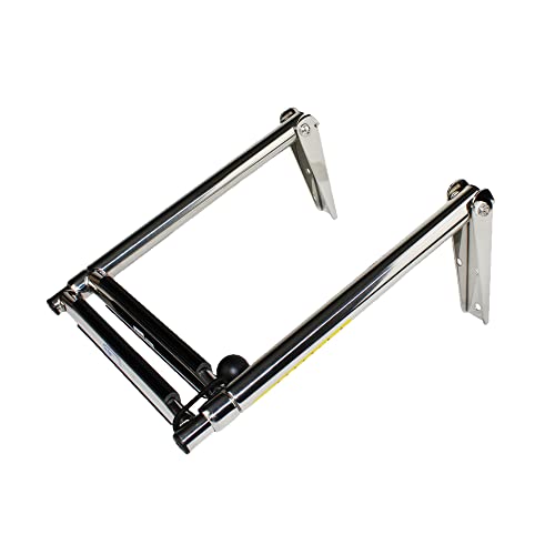 Garelick Manufacturing 19537 Transom Platform with Telescoping Ladder ...