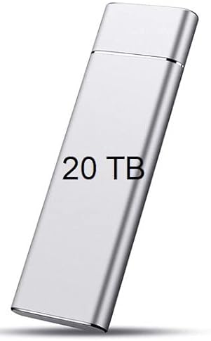 Portable SSD High Speed External Hard Drive 20 TB Type-C USB 3.1 ...
