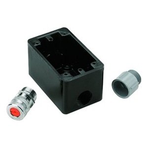 Hubbell Wiring Systems PH6619 Non-Metallic FS Box with 3/4" Threaded ...