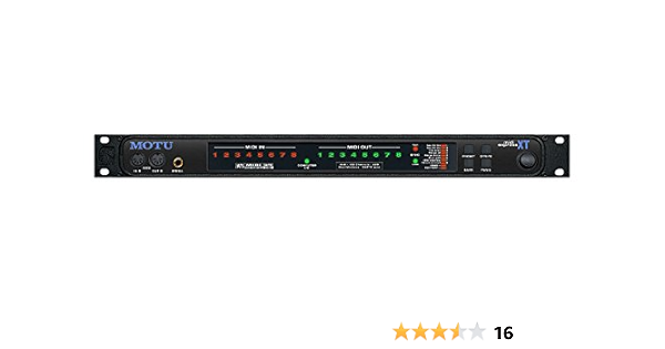 47％割引【特別訳あり特価】 MOTU midi express XT midiインターフェイス8in8out レコーディング/PA機器 楽器 ...