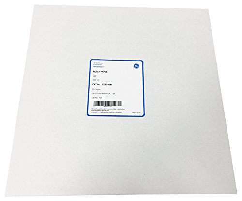 Buy GE Whatman Reeve Angel 5230-400 Qualitative Filter Paper, Circle ...