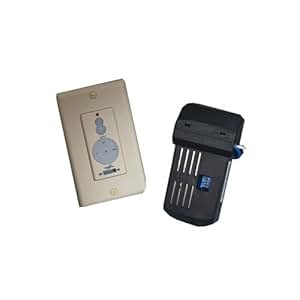 Minka-Aire WC221 Wall 3-Speed Fan & UpDown Light Dimmer (with Receiver ...