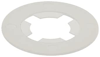 Nylon 6/6 Retaining Washer, White, 1/2" Hole Size, 0.6900" ID, 0.0320 ...