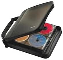 Amazon.com: LASERLINE CD144LWTBLACK 144 Capacity Translucent CD Wallet ...
