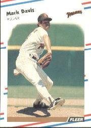 Amazon.com: 1988 Fleer Baseball Card #581 Mark Davis: Collectibles ...
