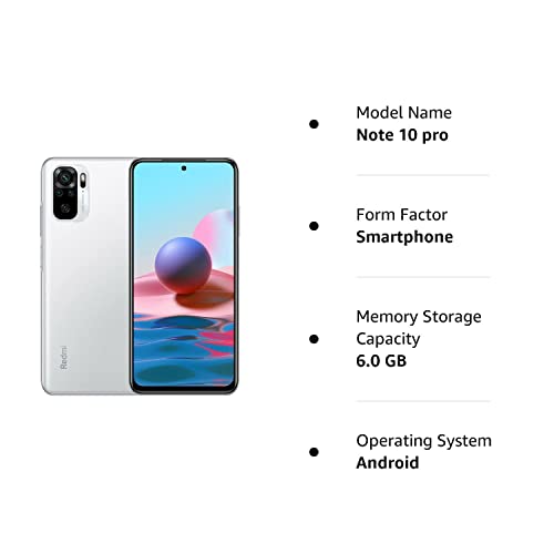 Xiaomi Redmi Note 10 Pro 5G HD Voice 128GB + 6GB Factory Unlocked 6.67 ...