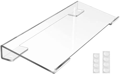 MaxGear Acrylic Keyboard Holder, Clear Computer Stand for Desktop ...