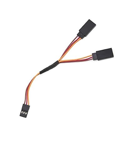 Buy servo y lead cable rc extension y splitter wire dupont line 22awg ...