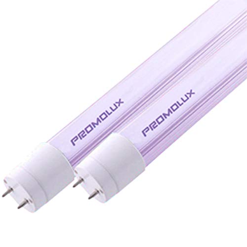 Promolux T8 Plug-N-Play LED Tube • 2 Foot, 8 Watts • Balanced Spectrum ...