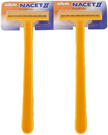 Gillette Nacet 2 - Disposable Razor Yellow - 5 Piece price in Egypt ...