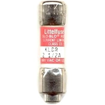 Littelfuse KLDR-2-1/2 KLDR02.5, 2-1/2Amp 600V Cartridge Fuse - - Amazon.com