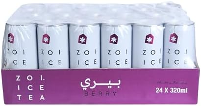 سعر Zoi Berry Flavour Ice Tea 24 x 320 ml فى السعودية | بواسطة امازون ...
