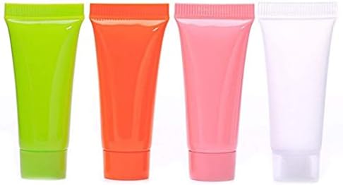 6 Color Leak Proof Lotion Bottles 5ml Empty Squeeze-Bottle Refillable ...